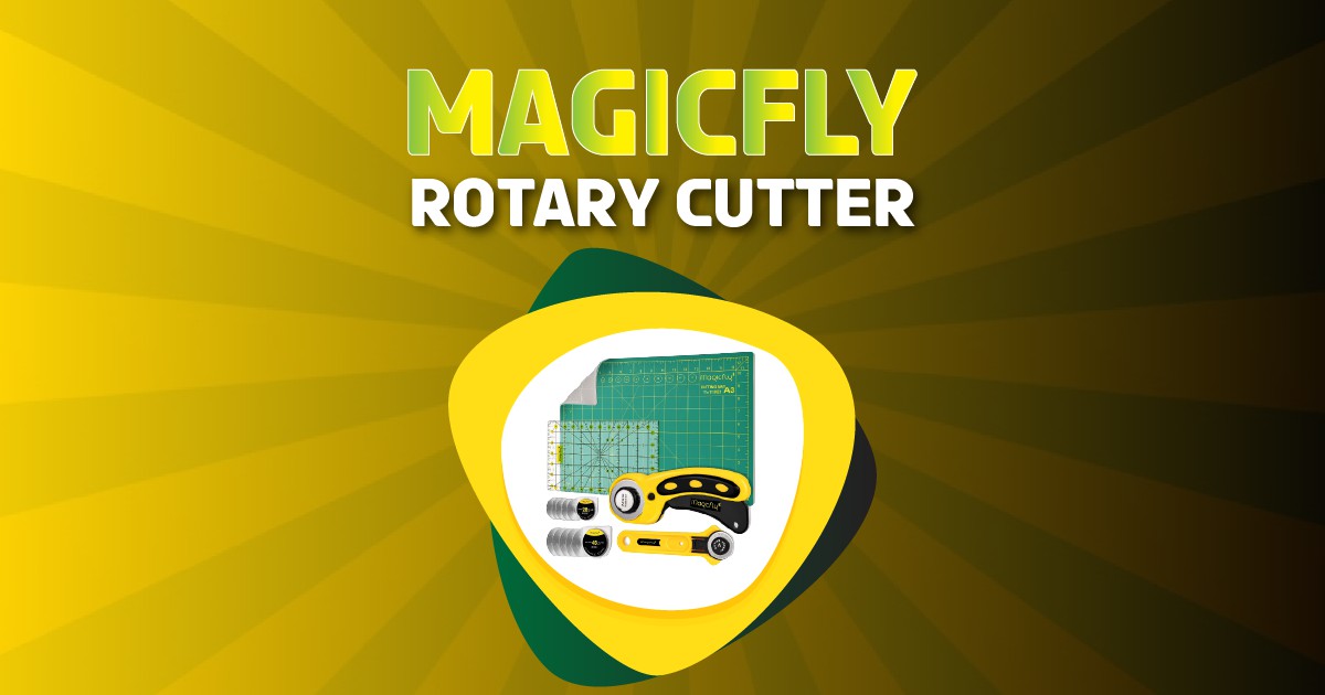 10 Blades Magicfly Rotary Cutter Set Fabric Cutters Kit | Cutters Review